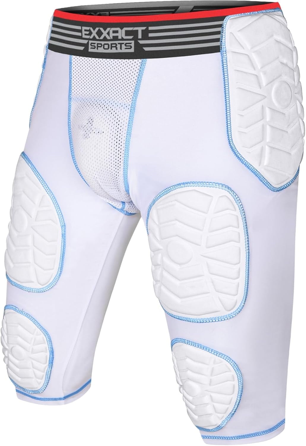 Exxact Sports Combat 7-Pad Adult Football Girdle for Men with Cup ...