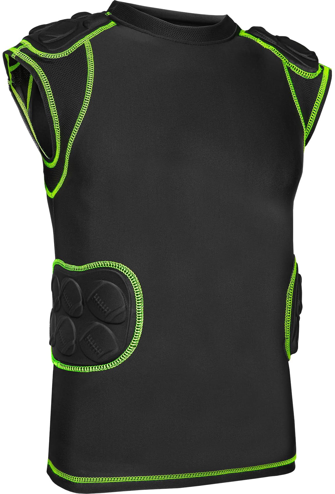 Exxact Sports Defender Adult Padded Football Shirt - Football Rib ...