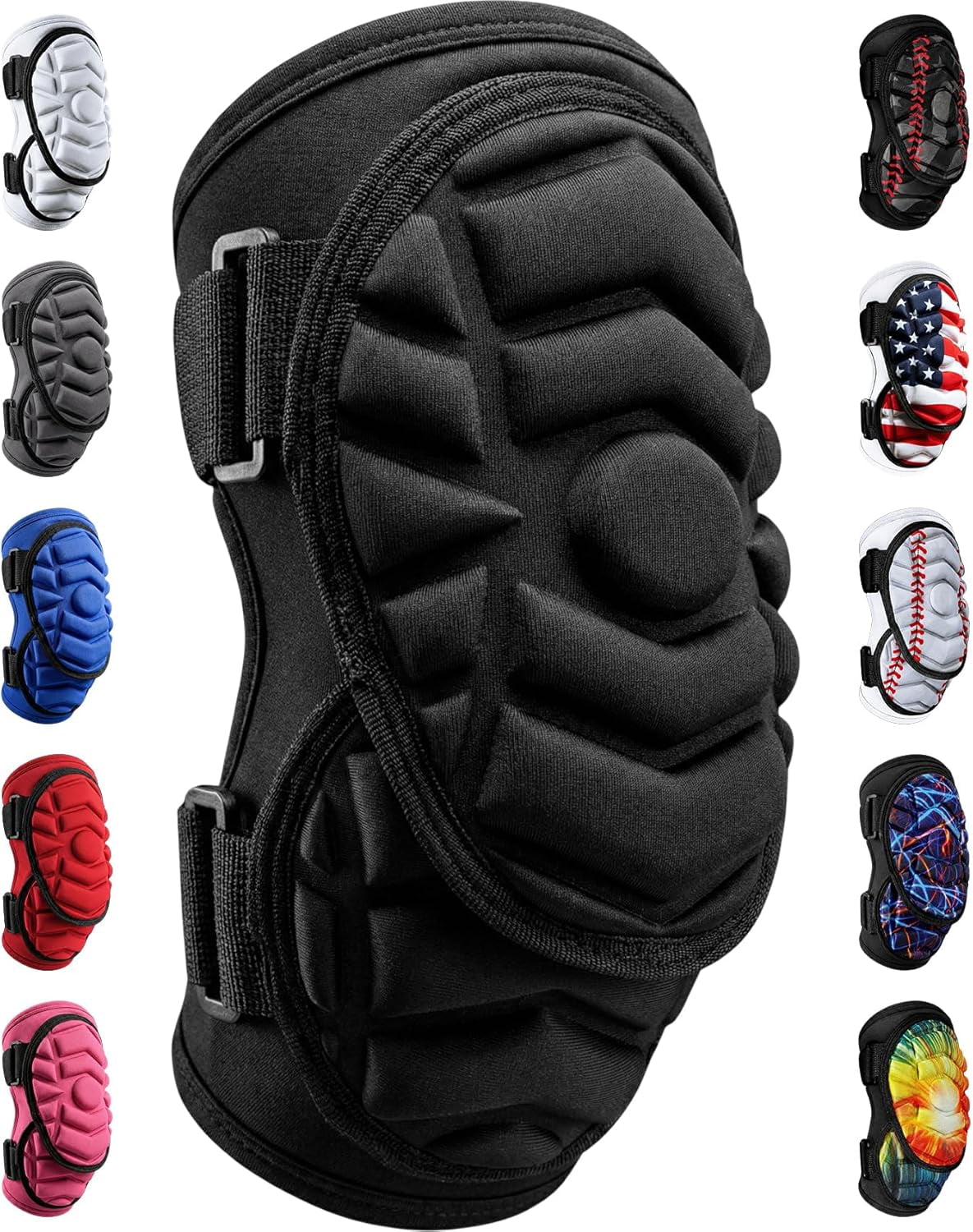 Exxact Sports, Baseball Elbow Guard, Youth & Adult, Adjustable Straps ...