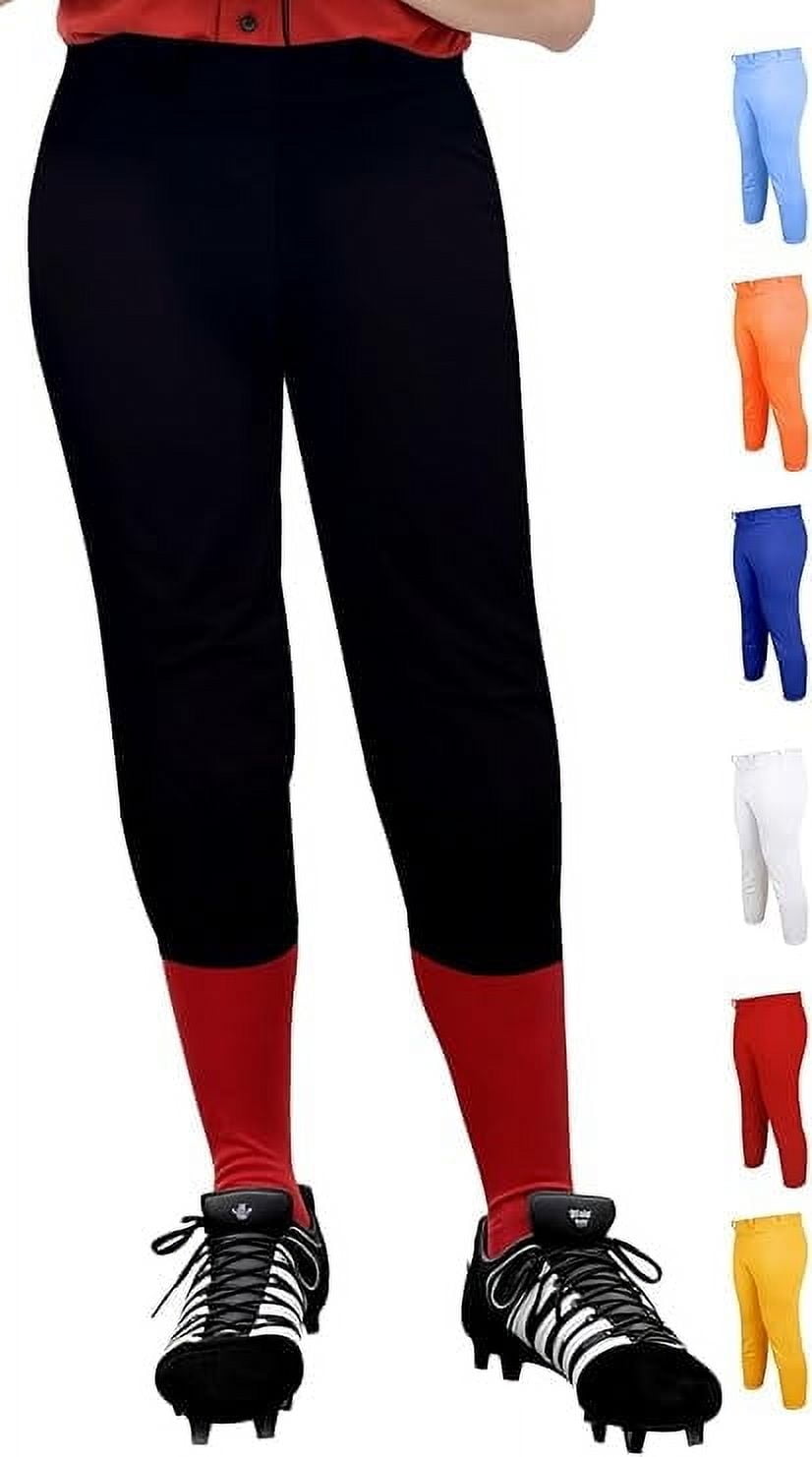 Girls Softball Pants Black