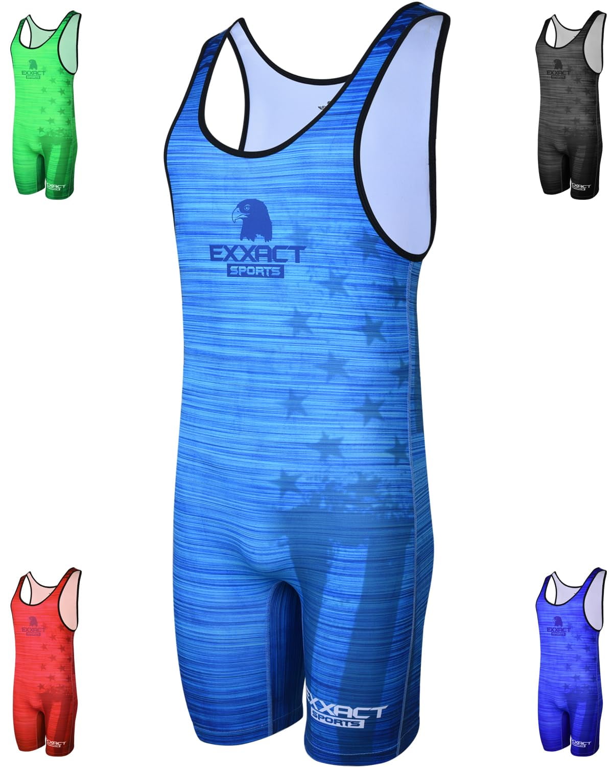 Exxact Sports Patriot Youth Wrestling Singlet For Boys, Premium ...