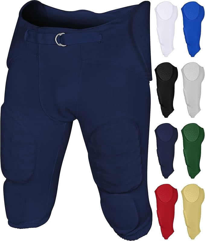 Exxact Sports Proline Youth Integrated Football Pants with 7 Flex Pads ...