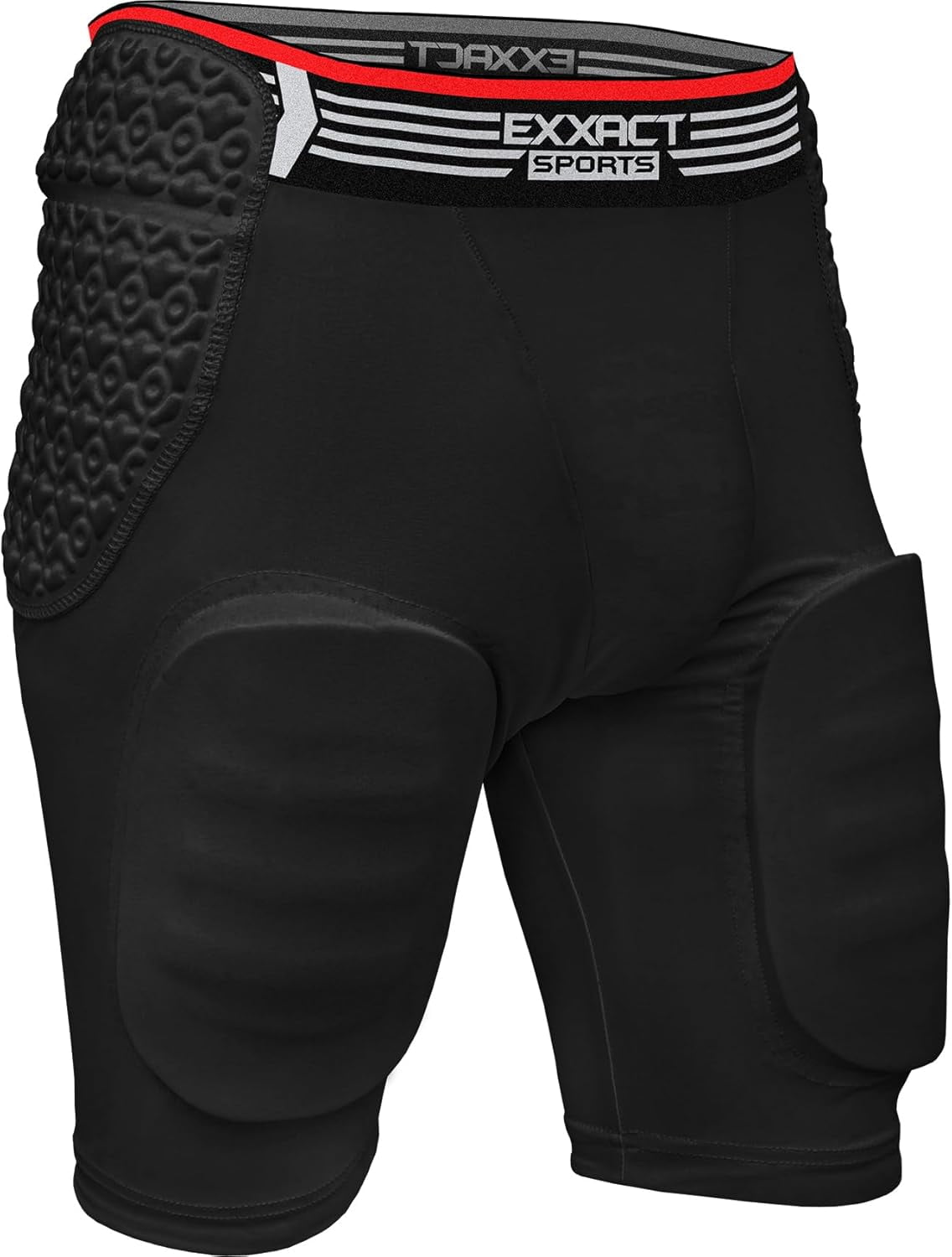 Exxact Sports, Football Girdle, 5 Pad Adult, Black, AS - Walmart.com