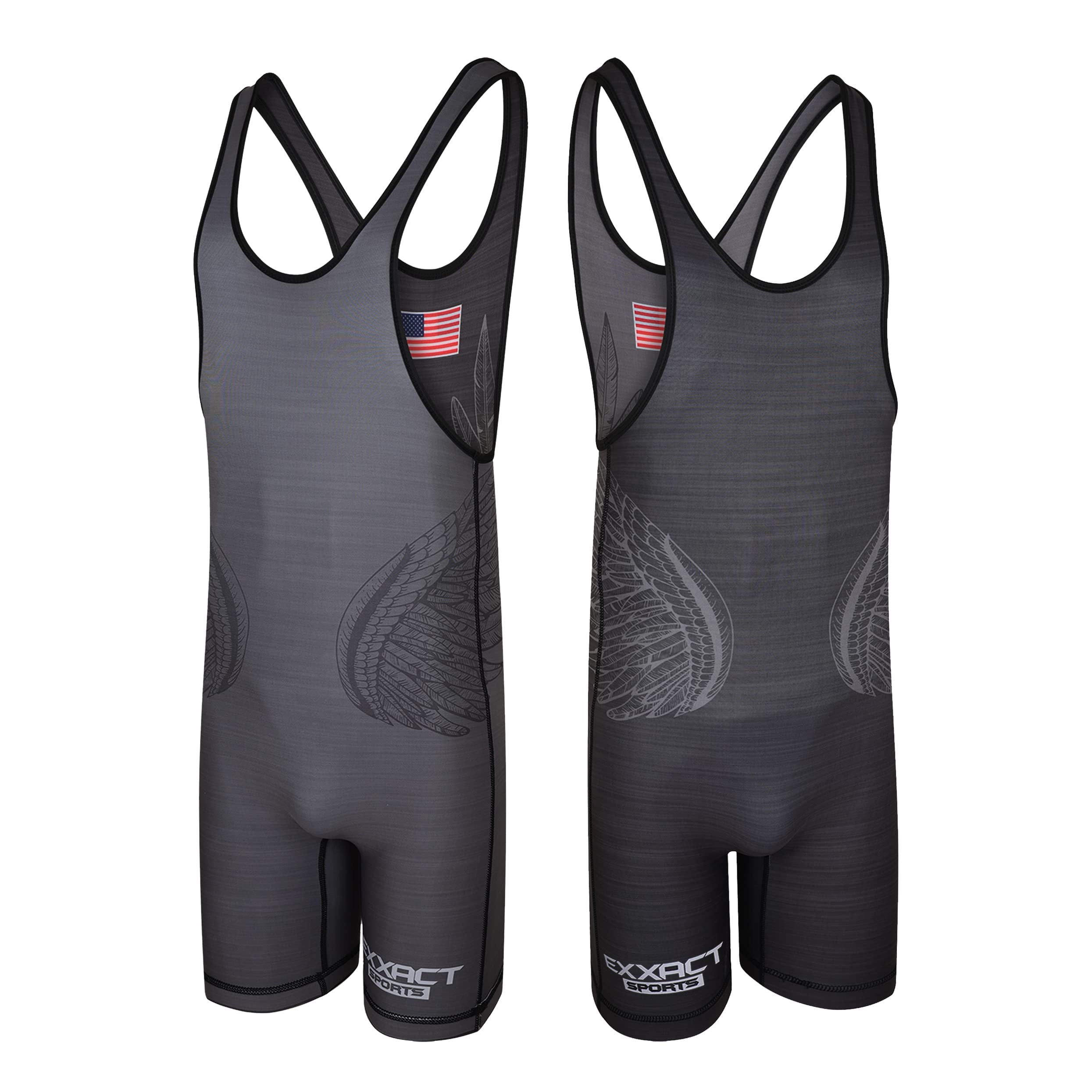 Exxact Sports Reversible Wrestling Singlet Men Single Ply - Youth ...