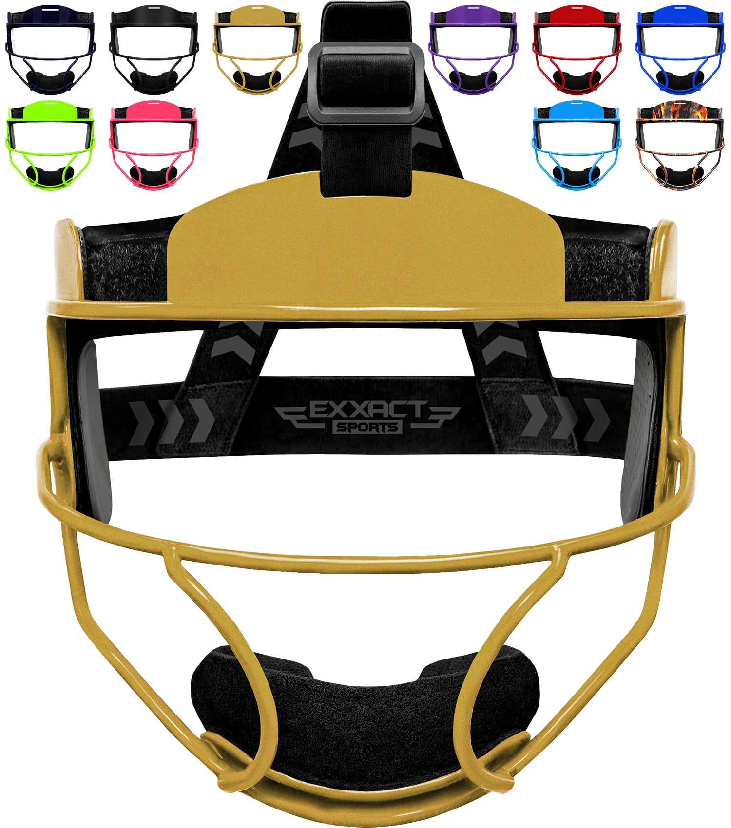 Exxact Sports Softball Face Mask Girls Youth & Adult, Protective ...