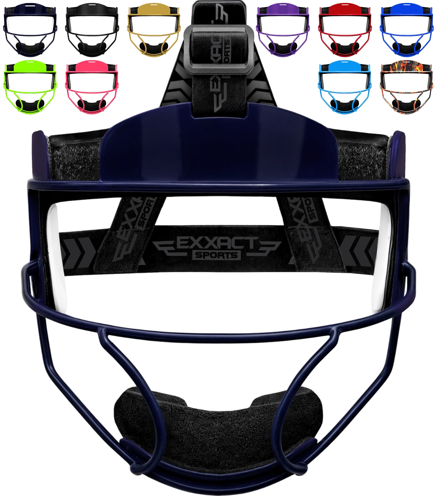 Exxact Sports Softball Face Mask Girls Youth & Adult, Protective ...
