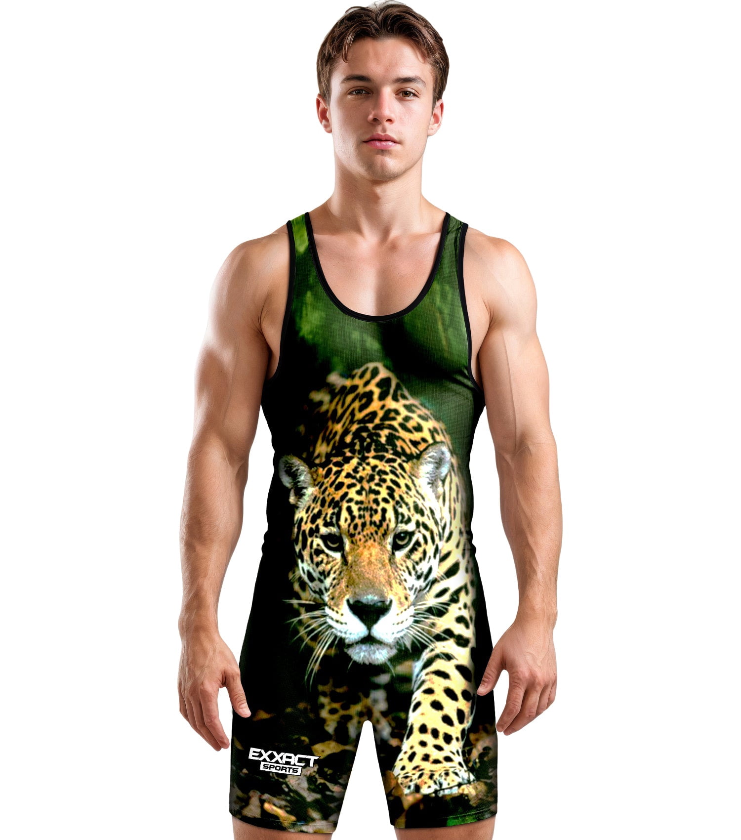 Exxact Sports Sublimated Men's Wrestling Singlet, High-Performance ...