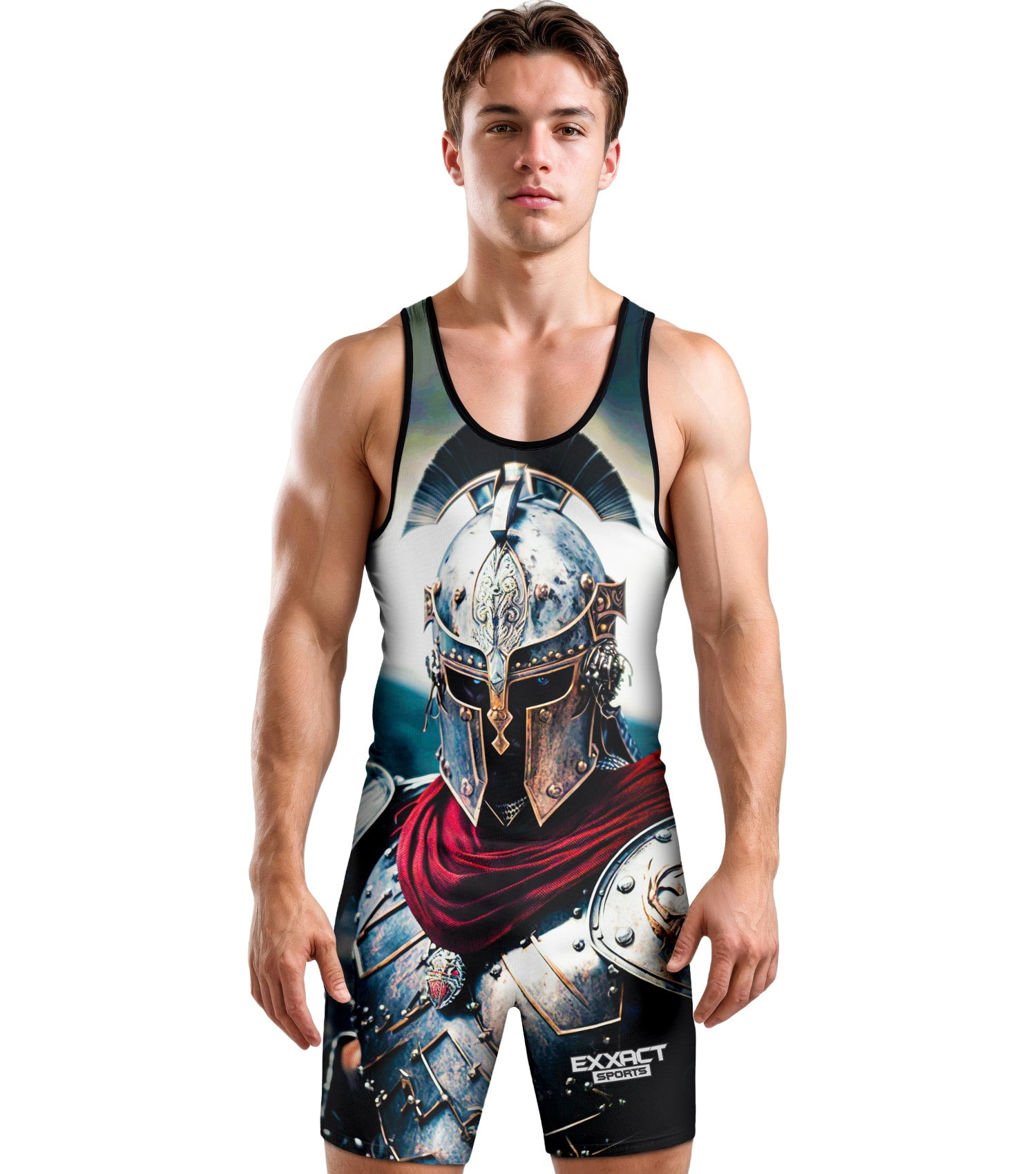 Exxact Sports Sublimated Men's Wrestling Singlet, High-Performance ...
