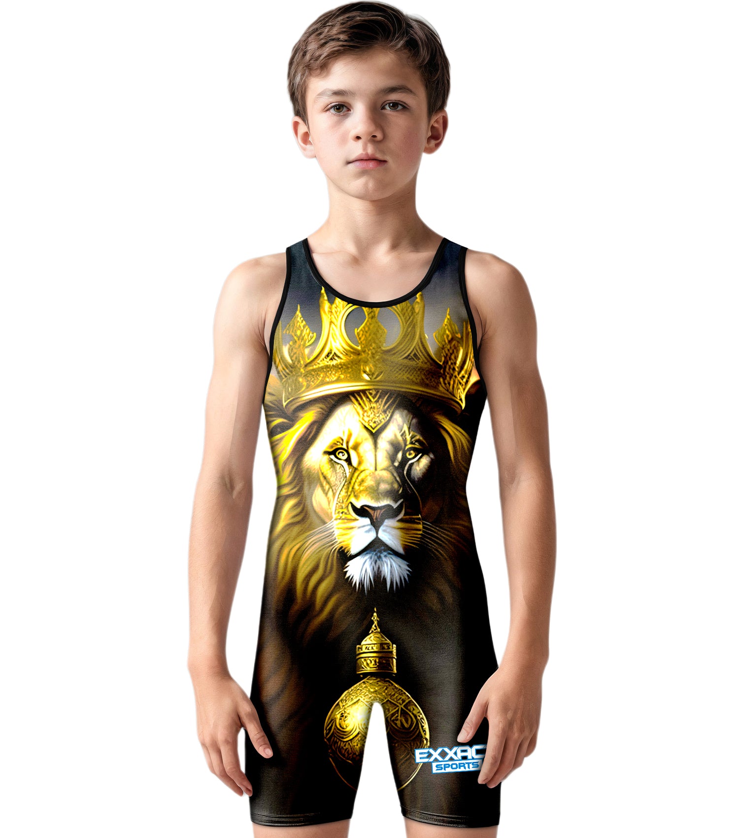 Exxact Sports Sublimated Youth Wrestling Singlet For Boys, Premium ...