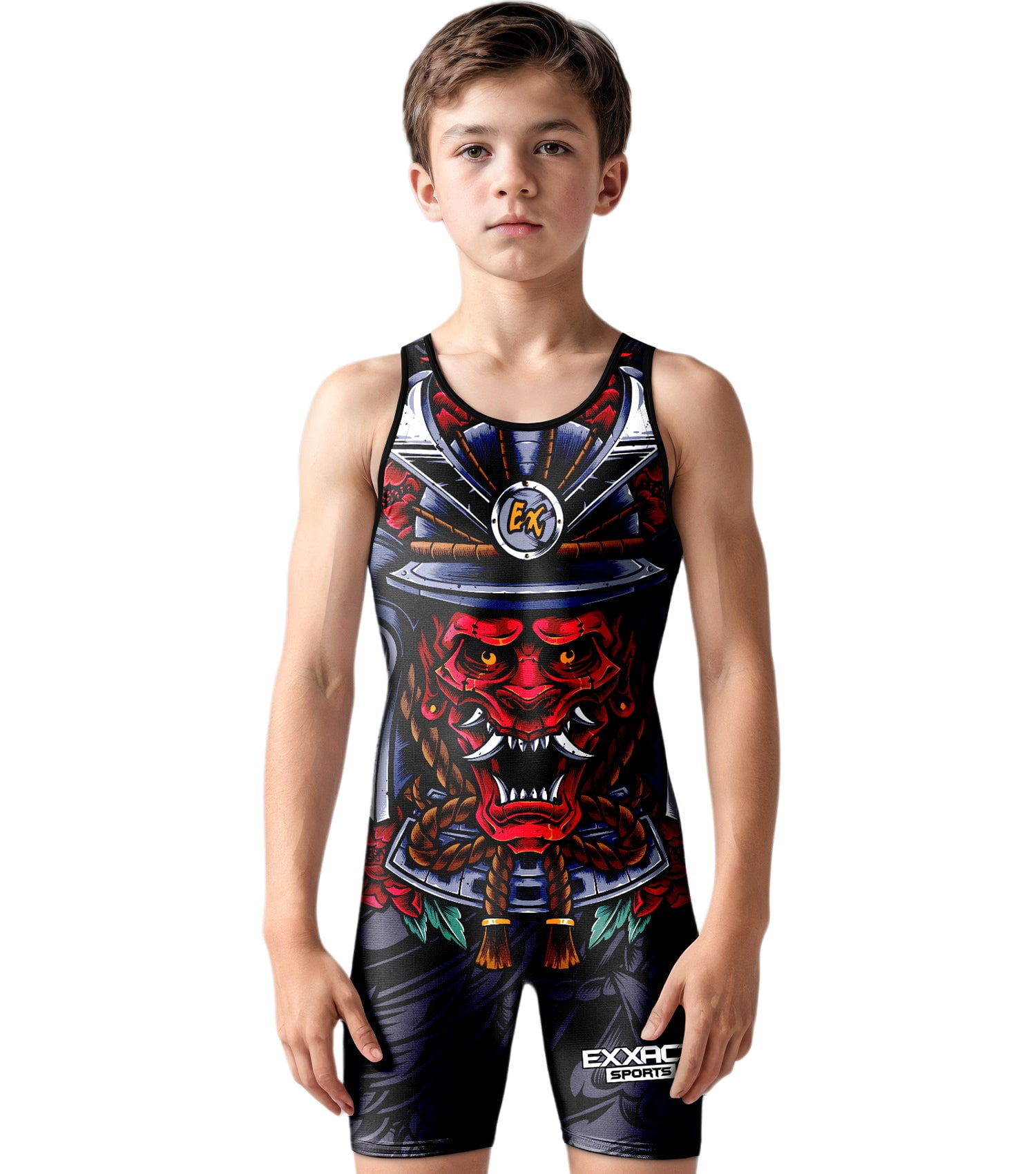 Exxact Sports Sublimated Youth Wrestling Singlet For Boys, Premium ...
