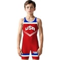 Exxact Sports Sublimated Wrestling Singlet for MMA, Powerlifting ...