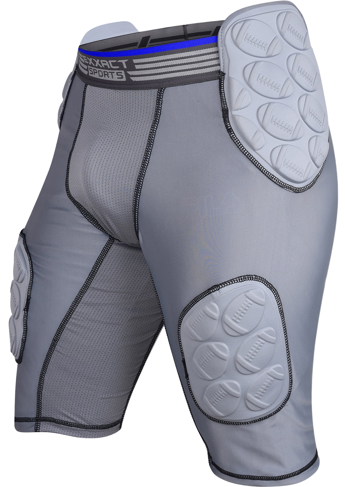 Exxact Sports "Touchdown 5-Pad Youth Football Girdle w/Integrated Hip ...
