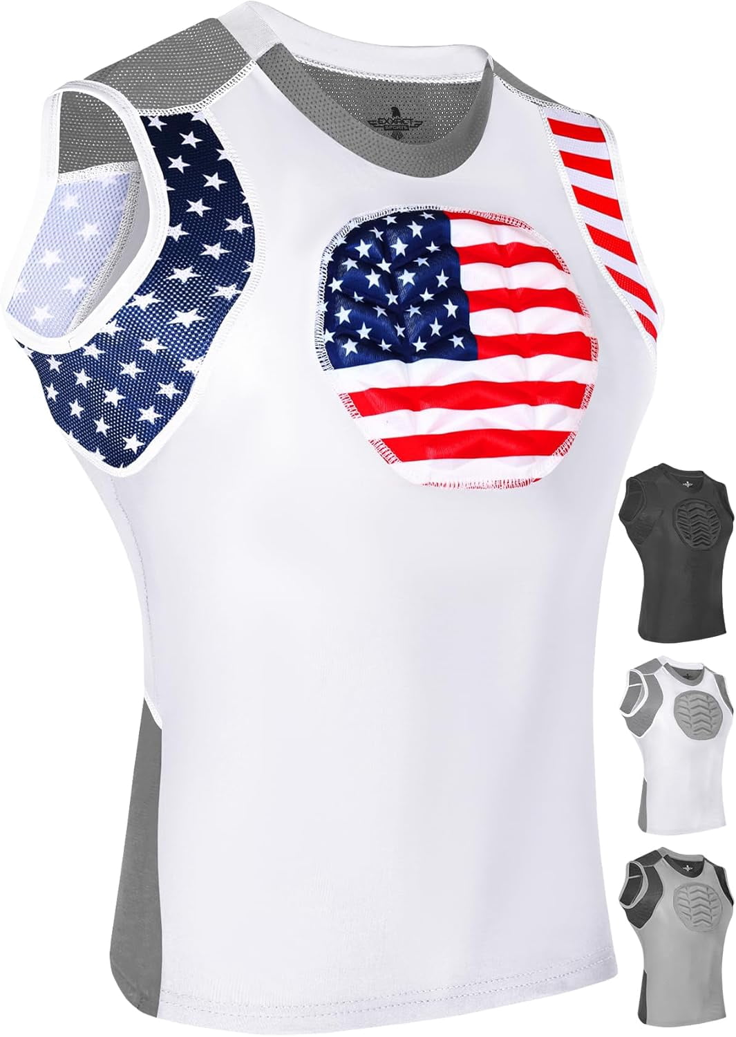 Exxact Sports Youth Baseball Chest Protector, Sternum Chest Guard ...