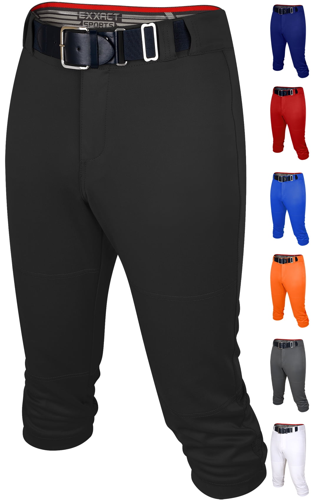Exxact Sports Zipper Softball Pants for Women - Elastic Bottom Womens ...
