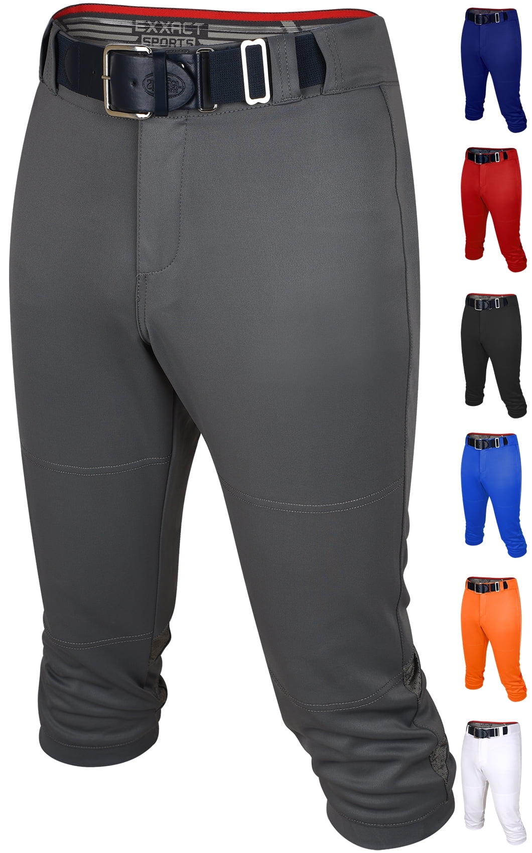 Exxact Sports Zipper Softball Pants for Women - Elastic Bottom Womens ...