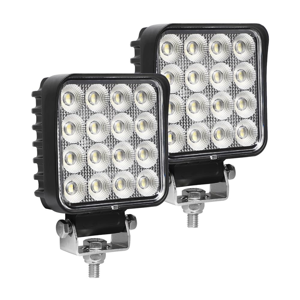 Exzeit 128W Led Equipments Work Lights Truck Trators Skid Steer Lights ...