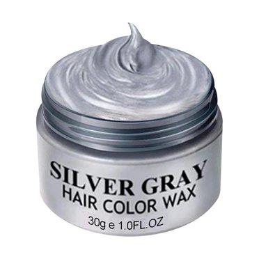 Temporary Silver Gray Hair Spray Color, Luxury Coloring Mud Grey Hair ...