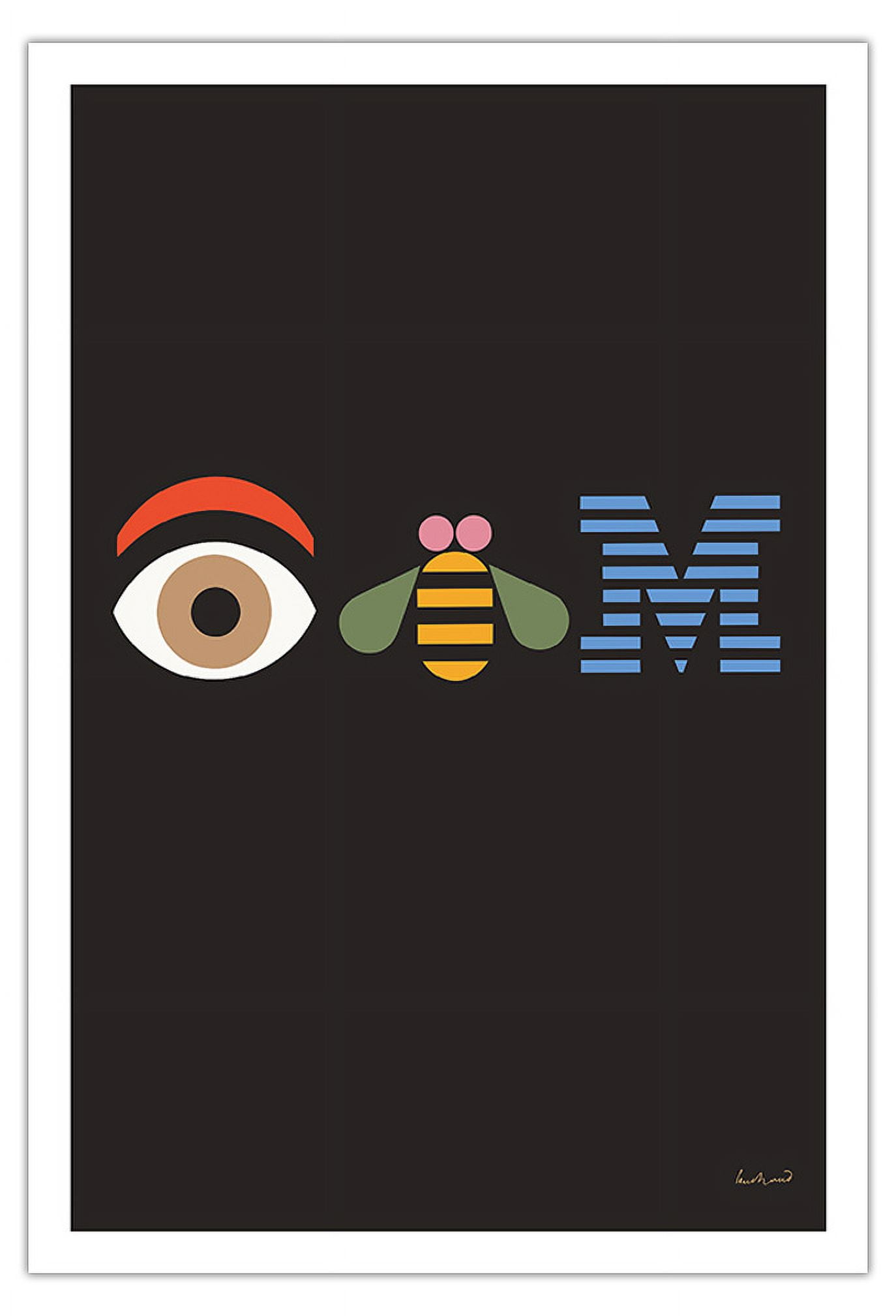 Eye Bee M - IBM (International Business Machines Corporation) - Vintage ...