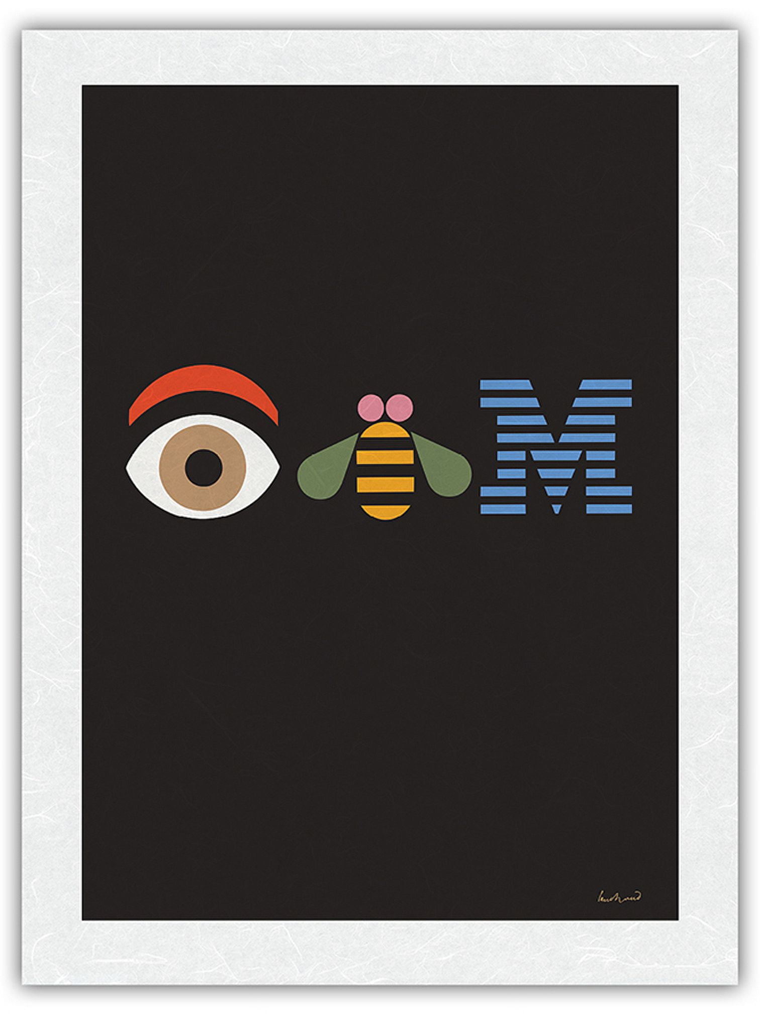 Eye Bee M - IBM (International Business Machines Corporation) - Vintage ...