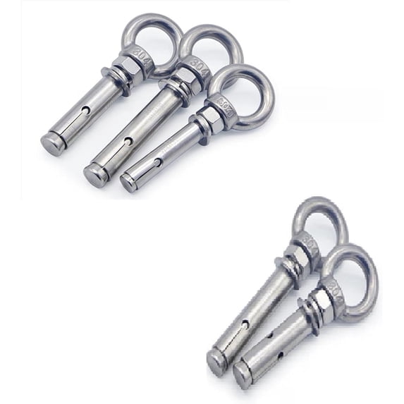 Eye Bolt 304 Stainless Steel Sleeve Anchor Concrete Expansion Eye Bolt ...