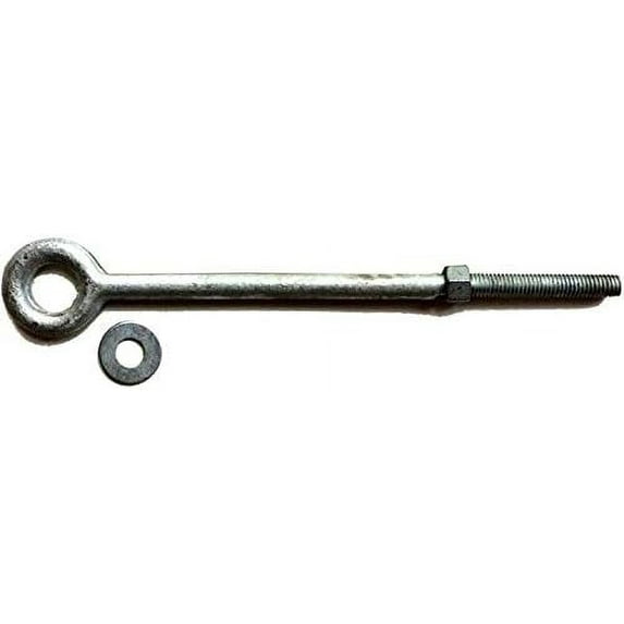 Eye Bolt Forged Galvanized 1/2 Inch X 12 Inch Eye Bolt with Washer and ...