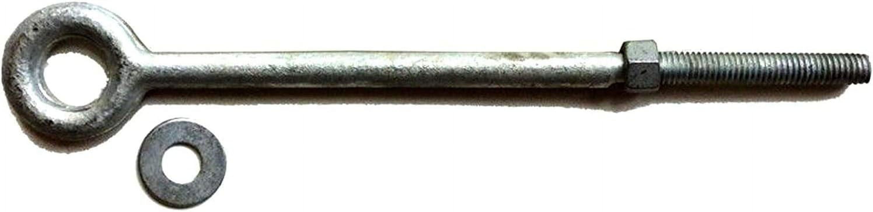 Eye Bolt Forged Galvanized 1/2 Inch X 12 Inch, Eye Bolt with Washer and Nut Galvanized Eye Bolt ...