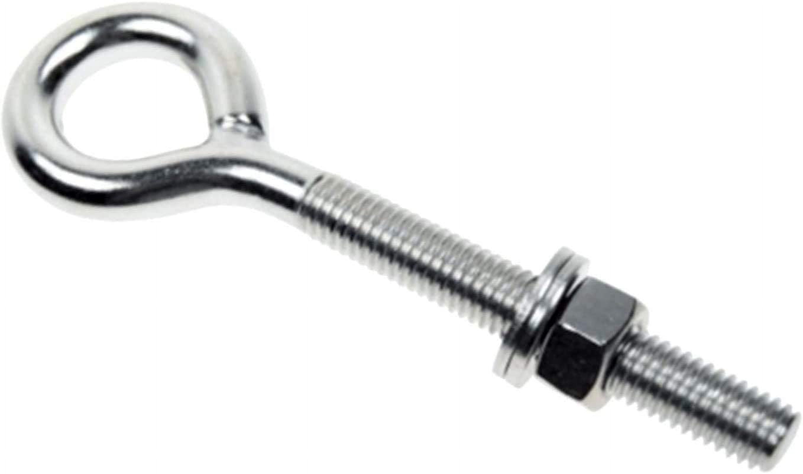 Eye Bolt Marine Grade Type 316 Stainless Steel Eye Bolt 1/4" X 4" - Eye ...