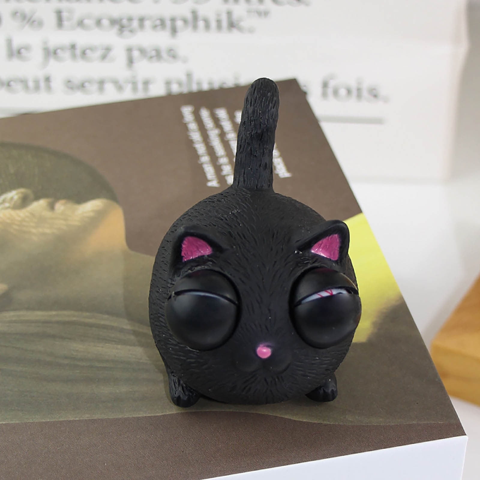 Eye Bouncing Worm Toy | Stress Relief Sensory Fidget | Portable TPR ...