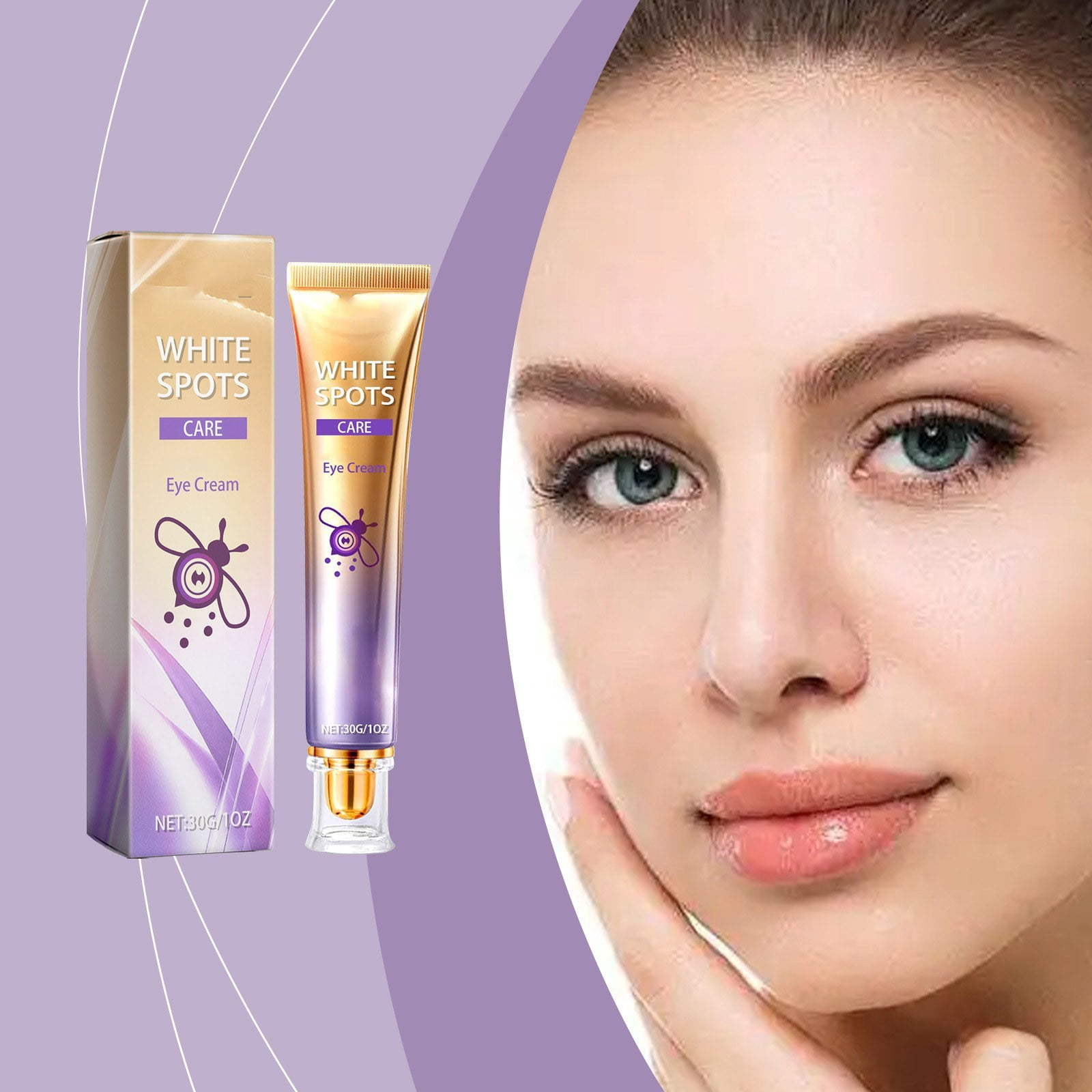 Eye Care Cream for Dark Circles, Even Tone & Wrinkle Reduction, 30g ...