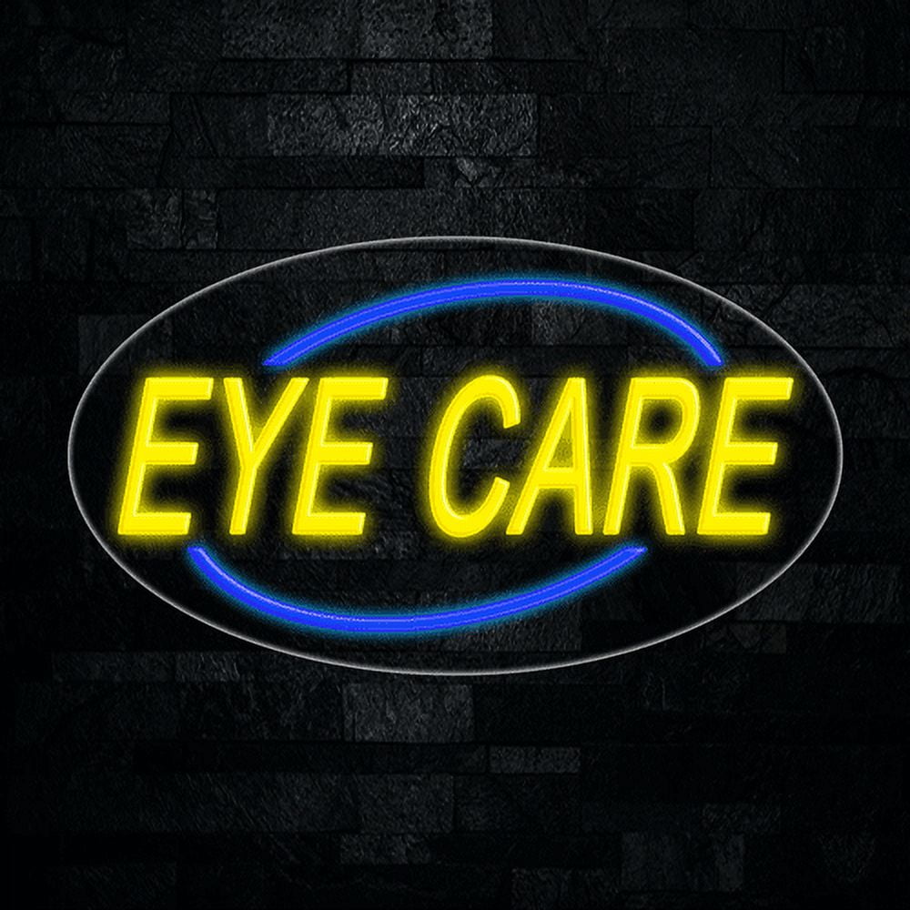 Eye Care LED Neon Sign 28"L x 16"H #34203 - Walmart.com