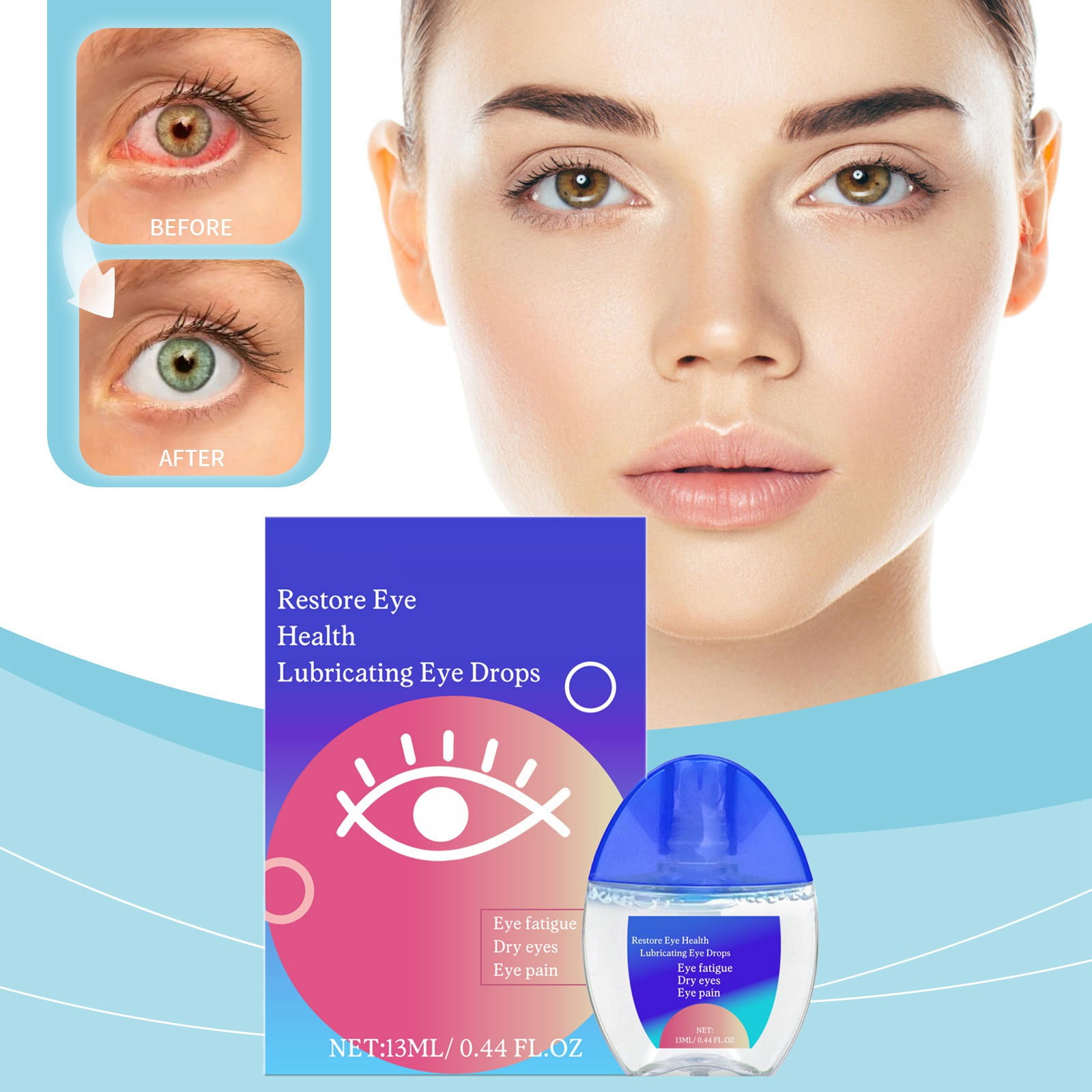 Eye Care Solution For Gentle And Moisturizing Eyes Eye Drops 13ml Pro ...