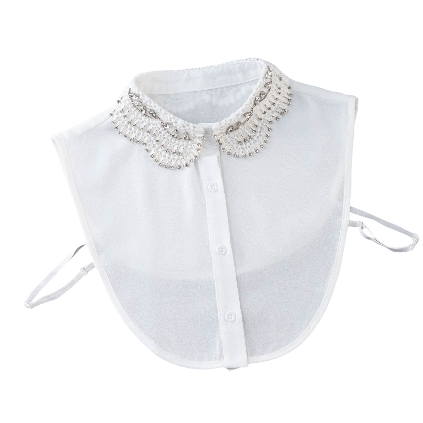 Eye Catching False Collar Detachable Blouse for Women and Girls Fashion ...
