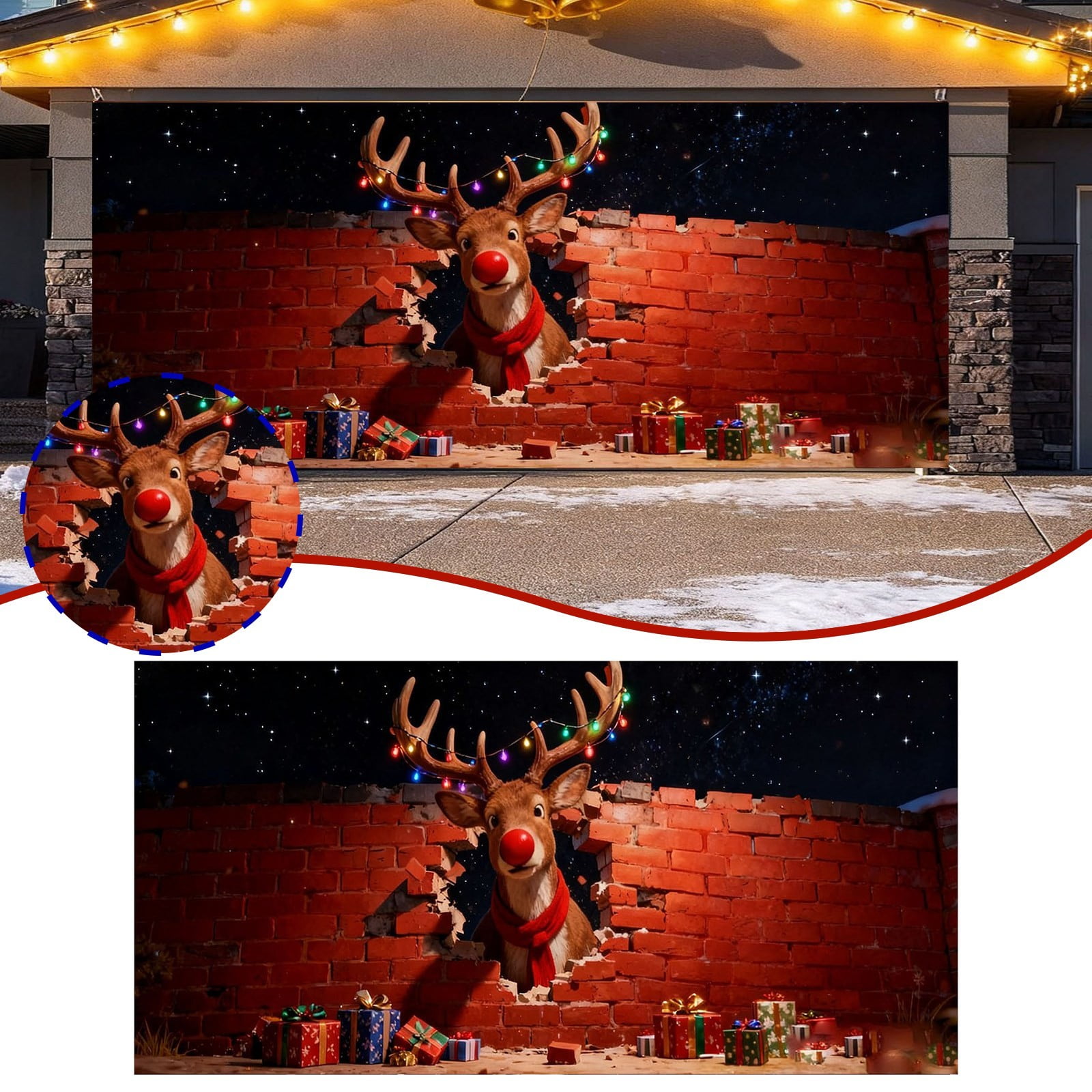 Eye Catching Garage Banners with Rich Festive Colors and Patterns for ...