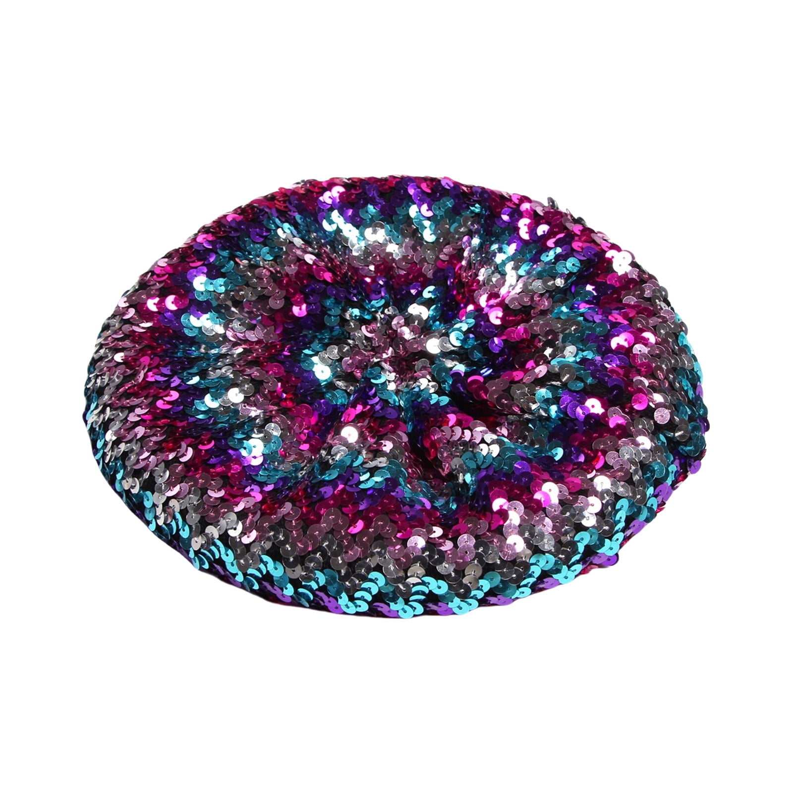 Eye Catching Glitters Hat with Sequins for Evening Event Dance Club and ...
