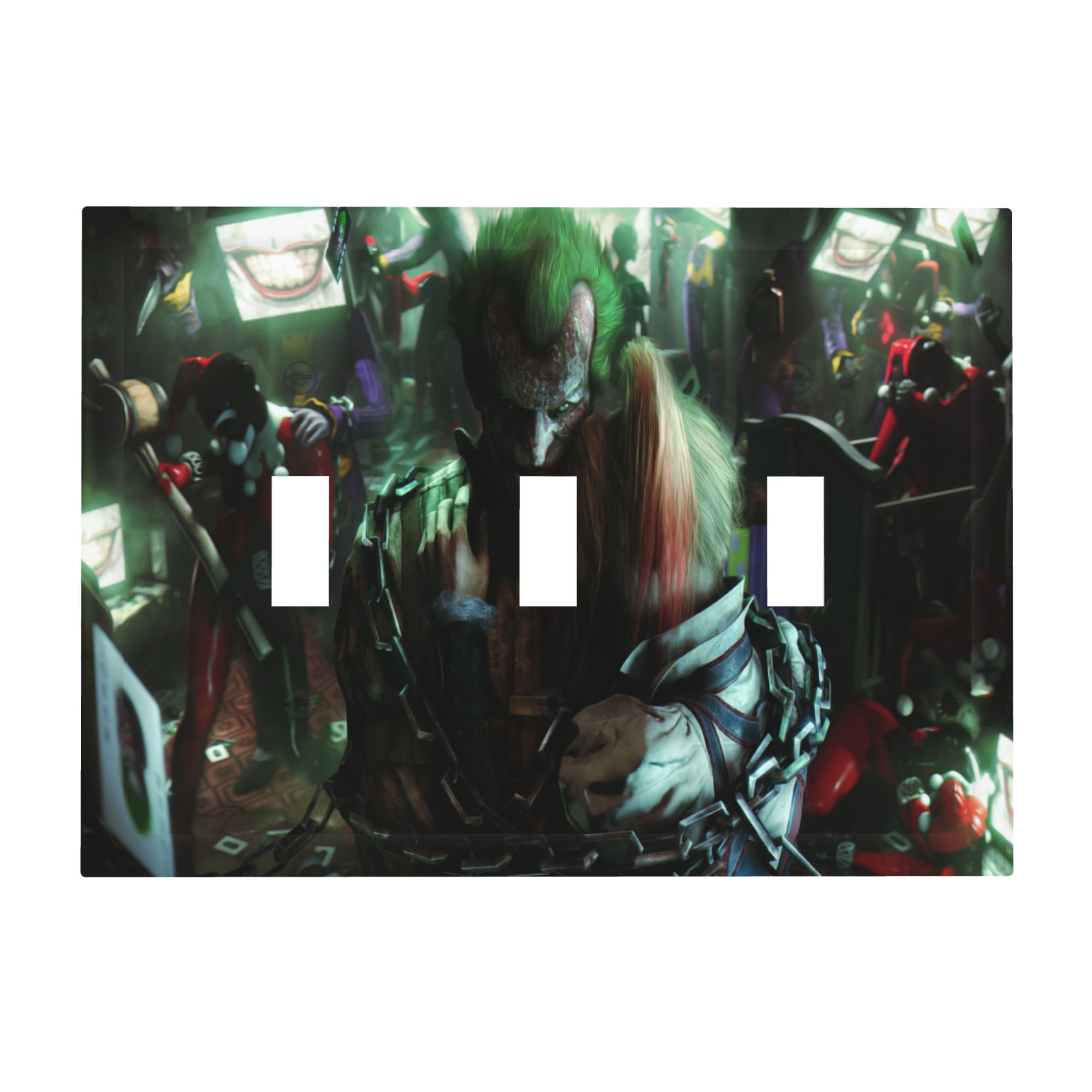 Eye - Catching! Joker Cartoon Anime Meets Modern Triple Toggle Switch ...
