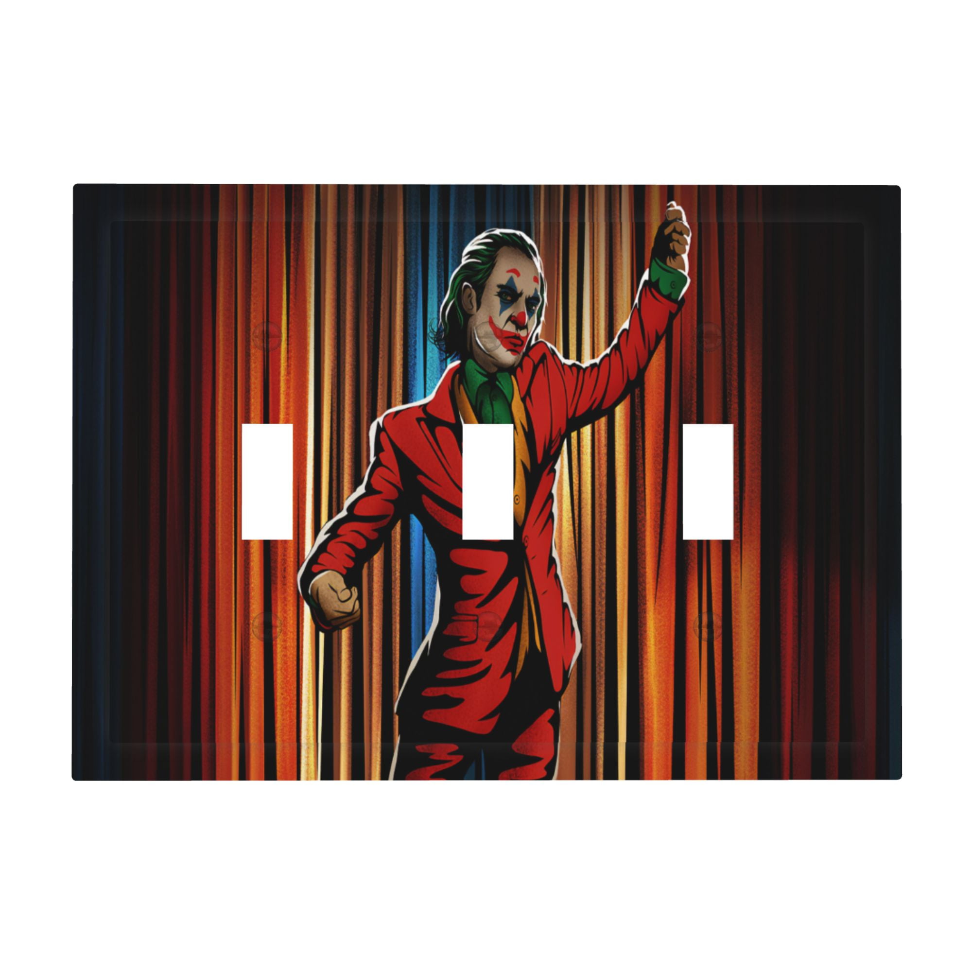 Eye - Catching! Joker Cartoon Anime Meets Modern Triple Toggle Switch ...