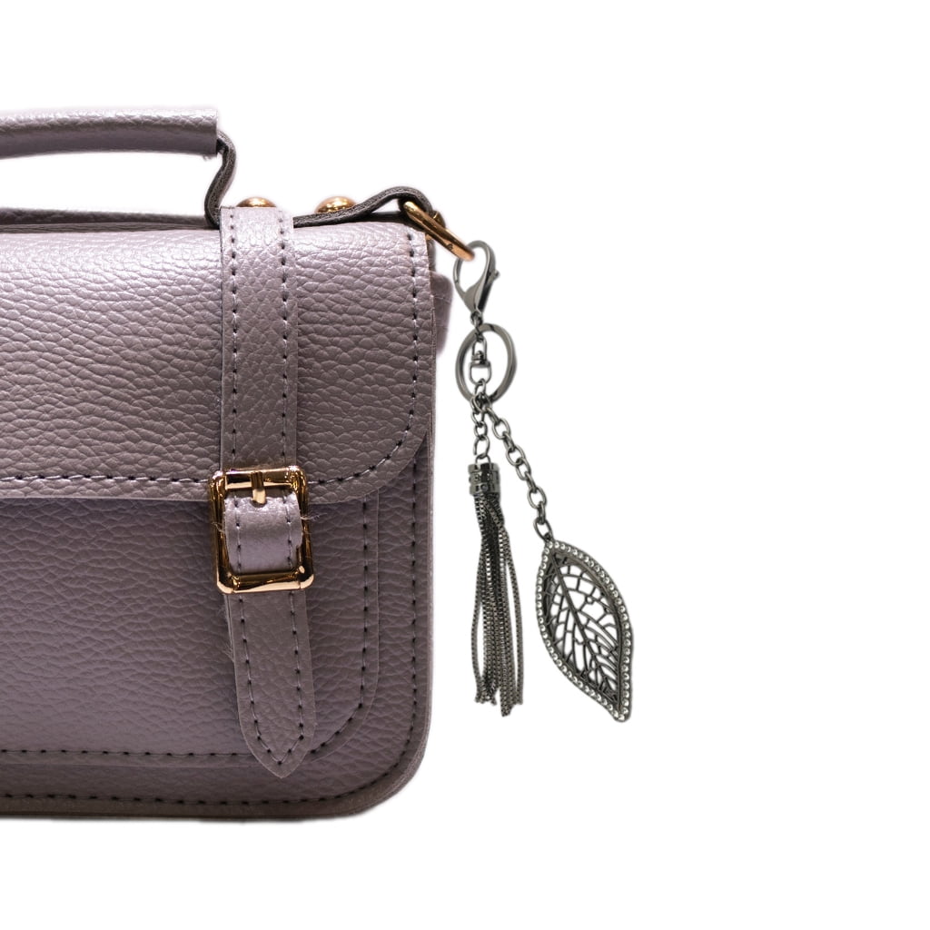 Eye Catching Plant Leaves Keychain Pendant for Car Keys Home Decoration ...