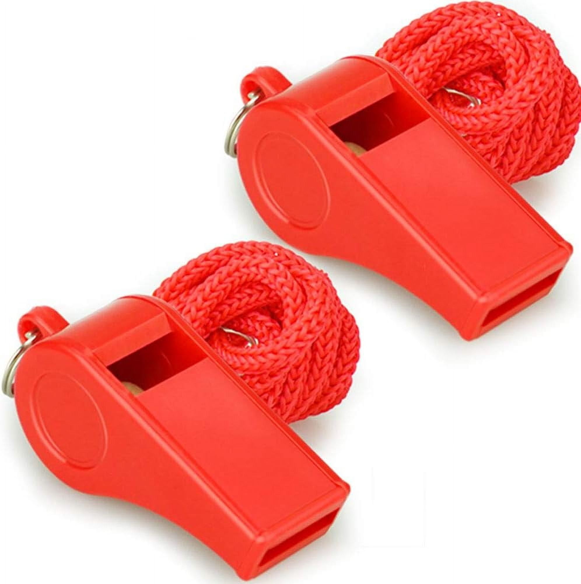 Loud Crisp Sound Emergency Whistles, Durable Abs Plastic Free Your ...