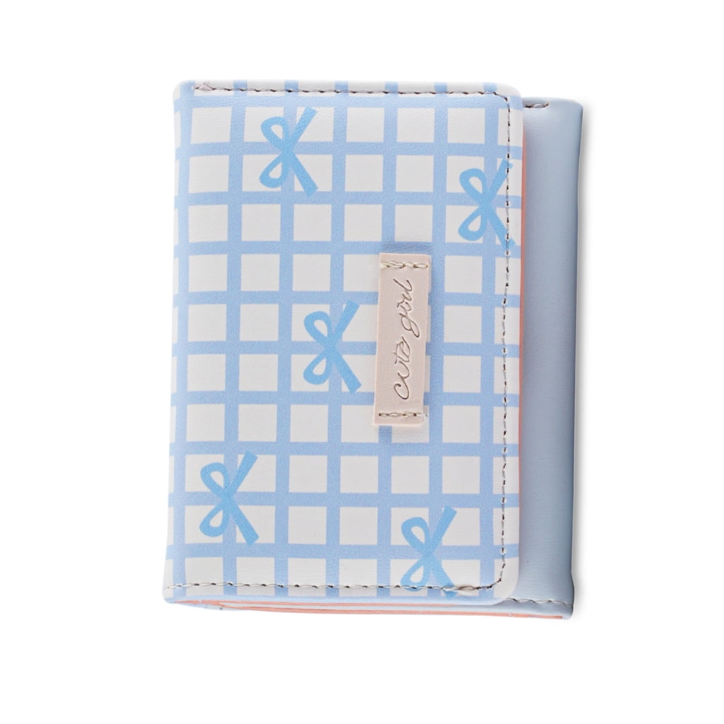 Eye Catching Striped PU Wallet With Bows Detail Soft And Practical Card ...