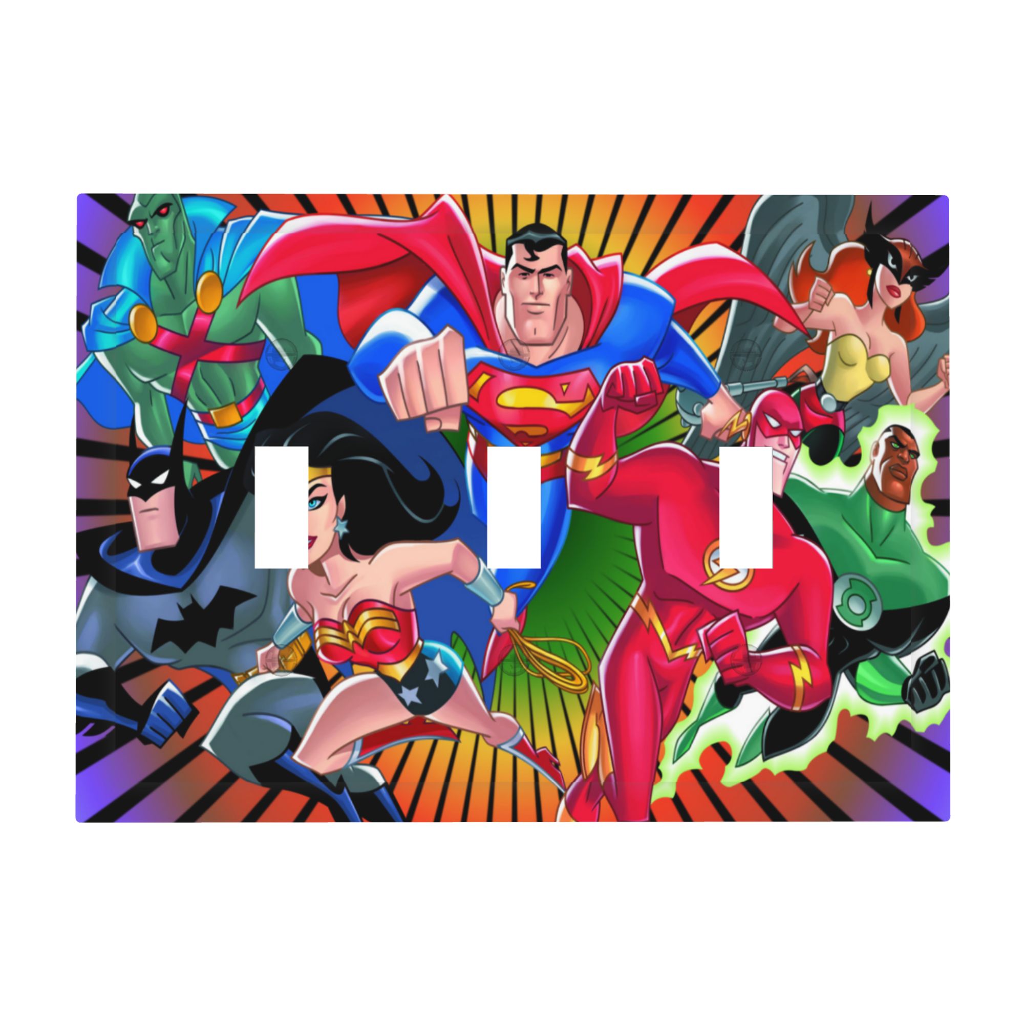 Eye - Catching! Superhero series Cartoon Anime Meets Modern Triple ...