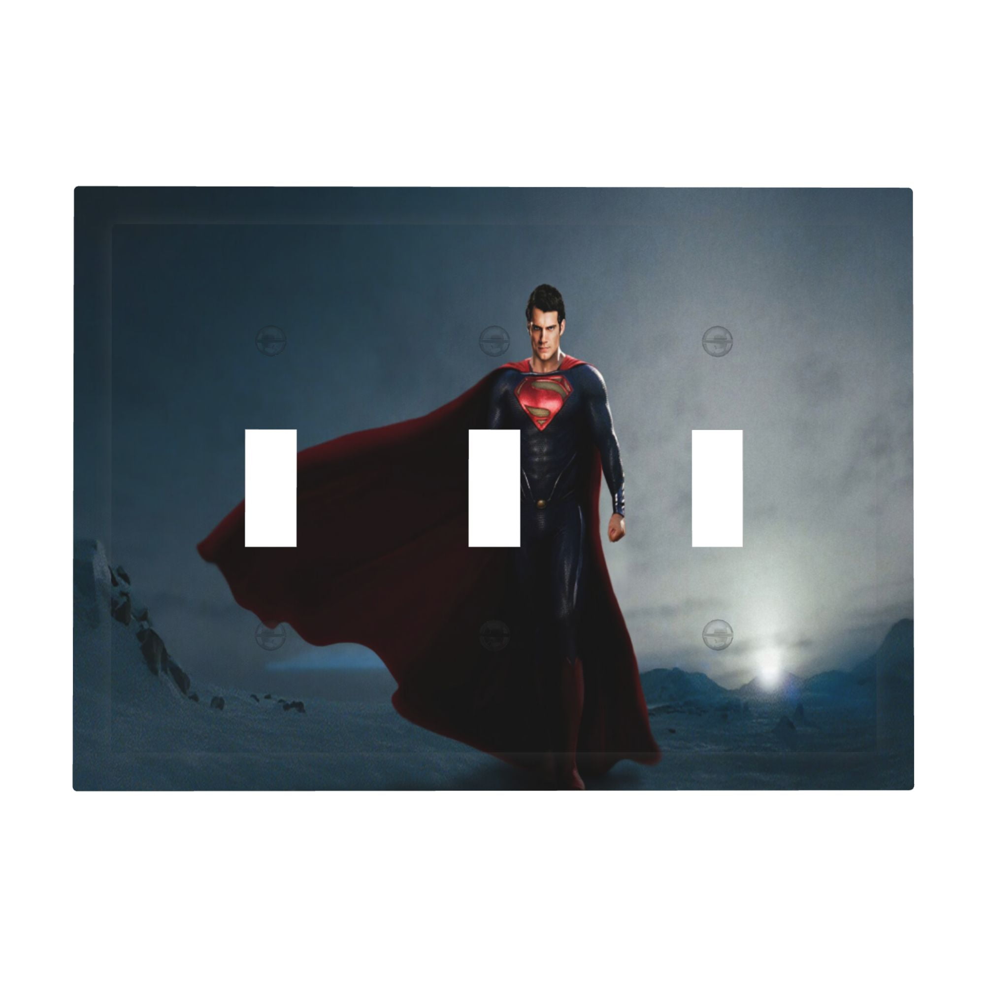 Eye - Catching! Superman Cartoon Anime Meets Modern Triple Toggle ...