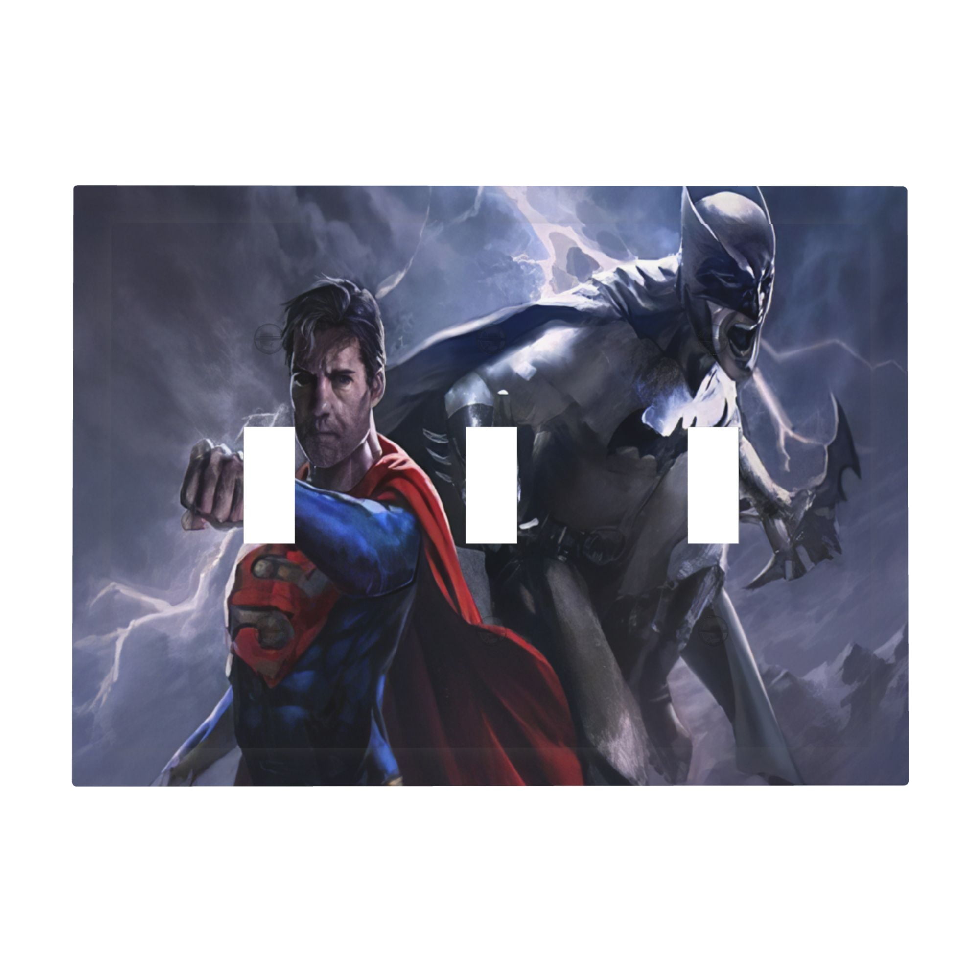 Eye - Catching! Superman Cartoon Anime Meets Modern Triple Toggle ...