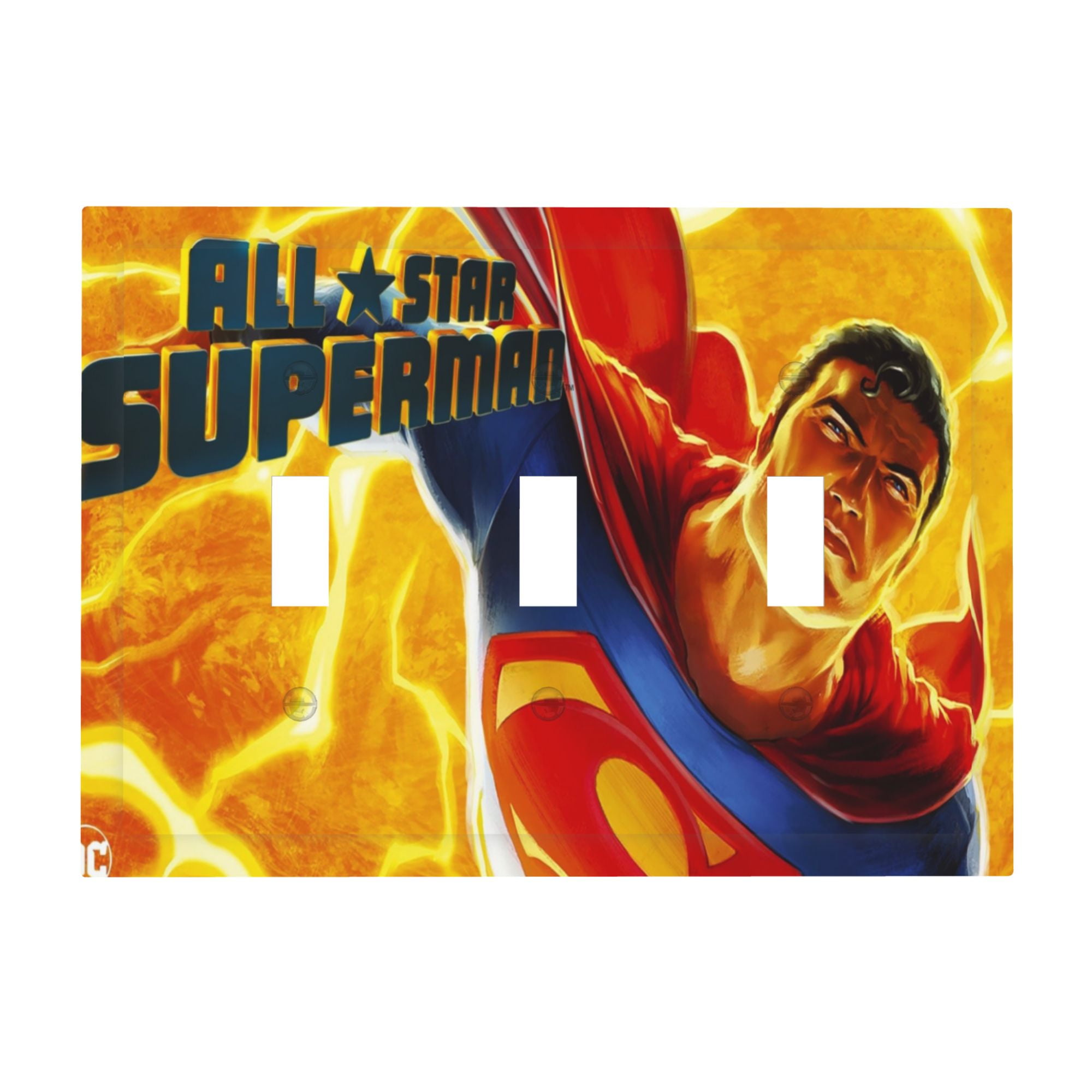 Eye - Catching! Superman Cartoon Anime Meets Modern Triple Toggle ...