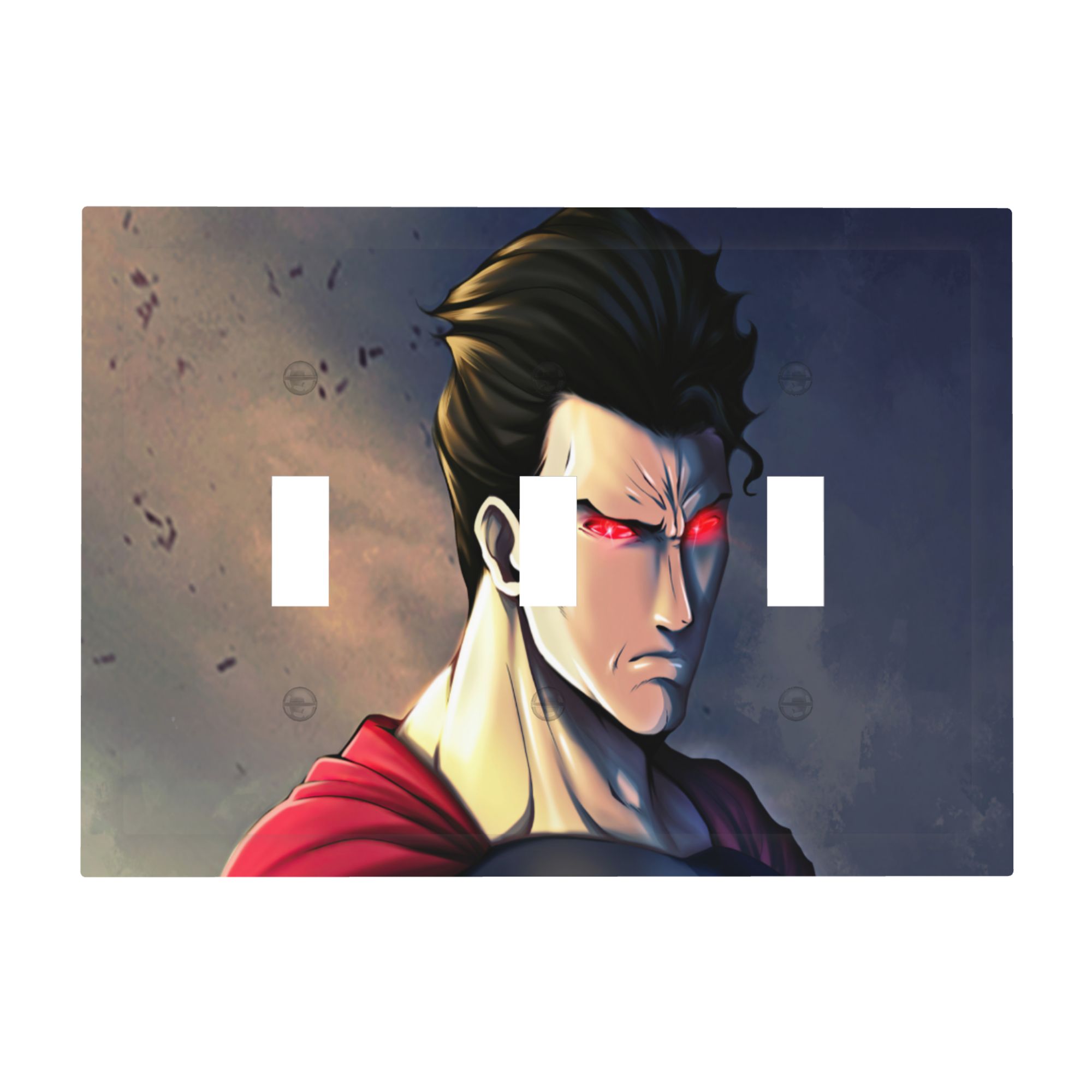 Eye - Catching! Superman Cartoon Anime Meets Modern Triple Toggle ...