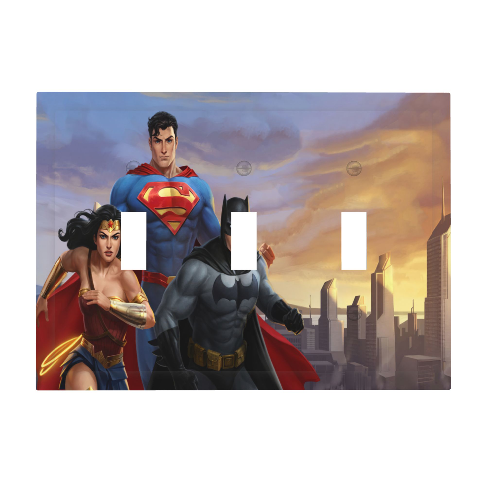 Eye - Catching! Superman Cartoon Anime Meets Modern Triple Toggle ...