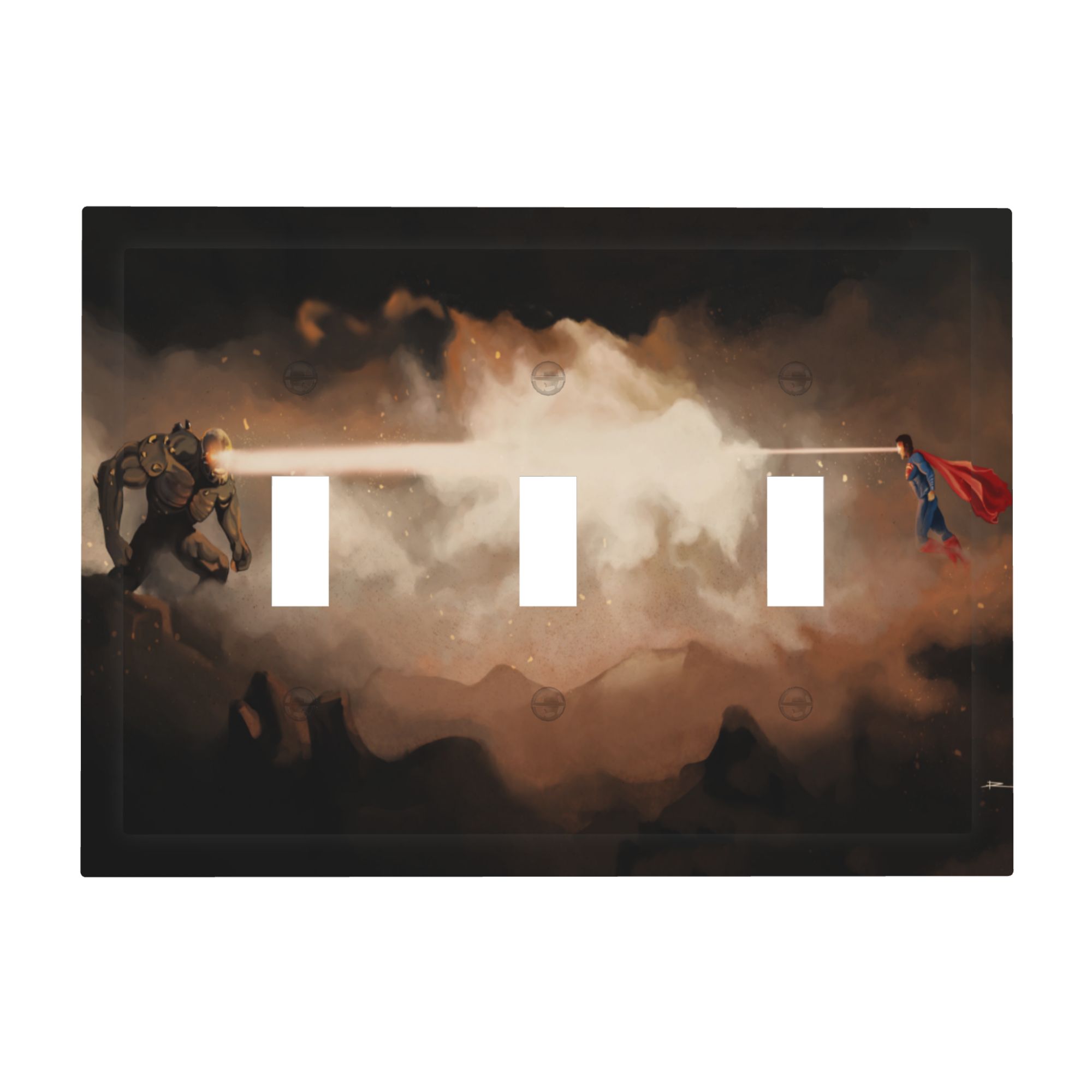 Eye - Catching! Superman Cartoon Anime Meets Modern Triple Toggle ...