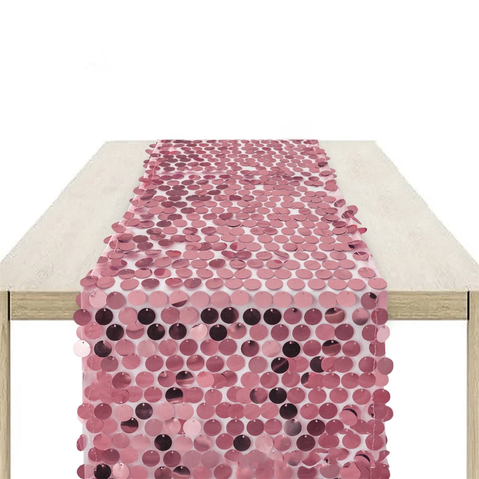 Eye Catching Table Runner with Glitters Sequins Tables Cloth for ...