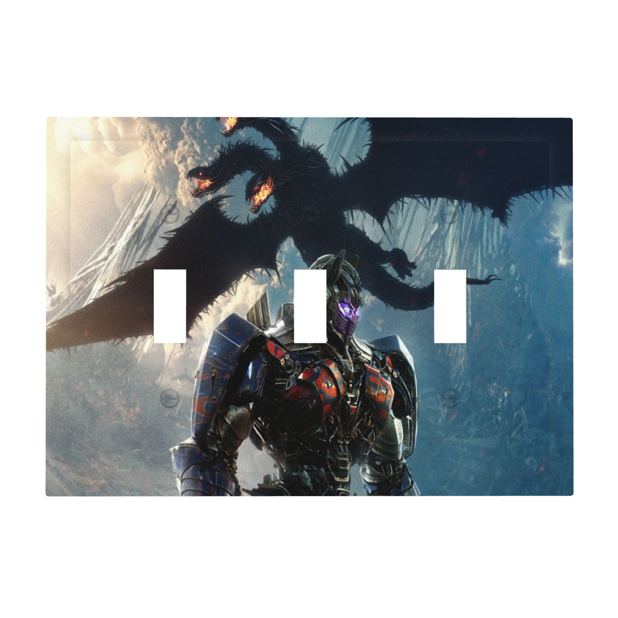 Eye - Catching! Transformers Cartoon Anime Meets Modern Triple Toggle ...