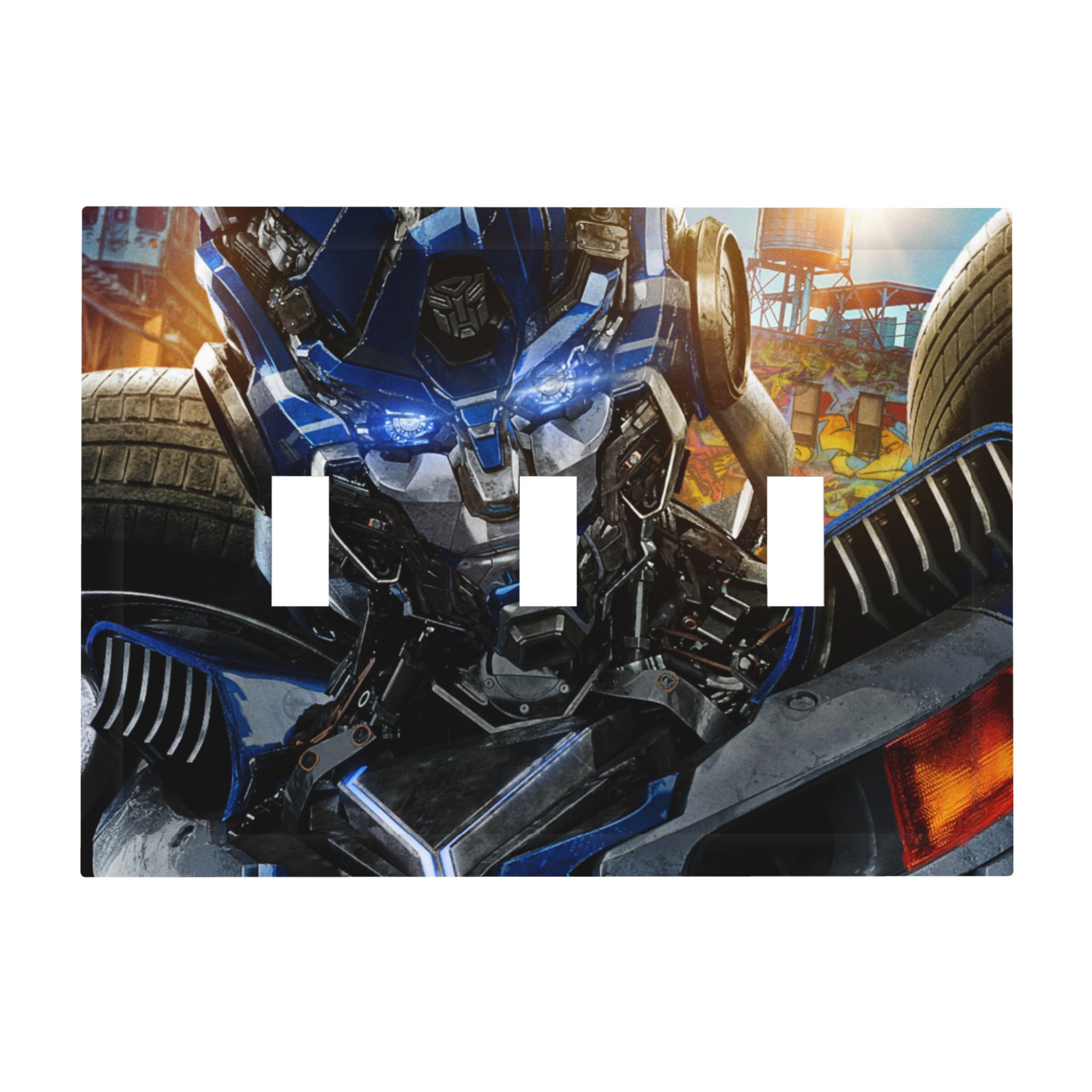 Eye - Catching! Transformers Cartoon Anime Meets Modern Triple Toggle ...