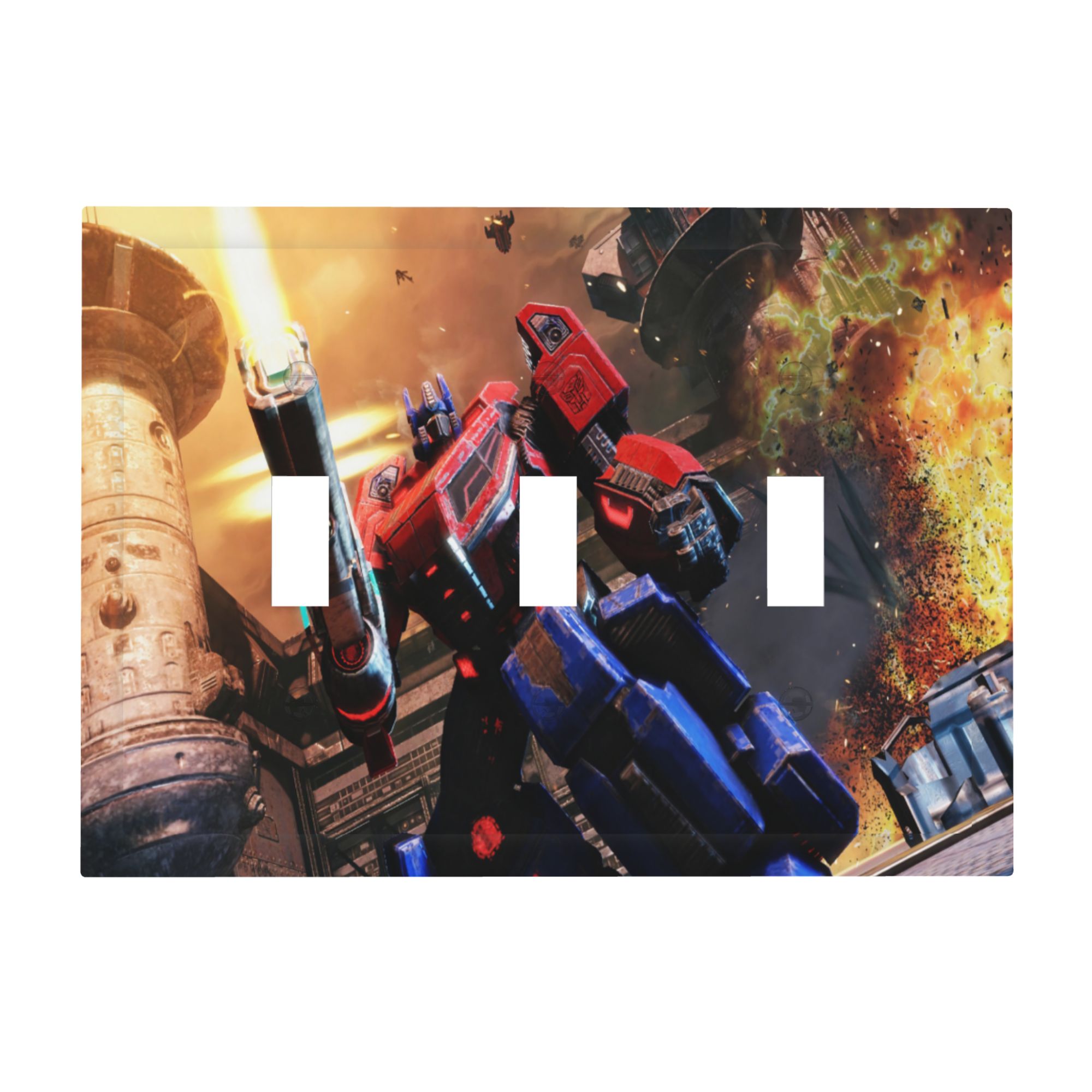 Eye - Catching! Transformers Cartoon Anime Meets Modern Triple Toggle ...